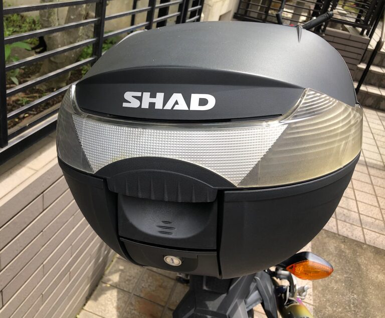 【レビュー】SHAD「SH33」トップケースをホンダ「グロム(JC75)」に取り付けてみて感じたこと。
